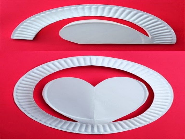 Crafty Inspirations – 10 Valentine’s Day Paper Plate Crafts for Kids of ...