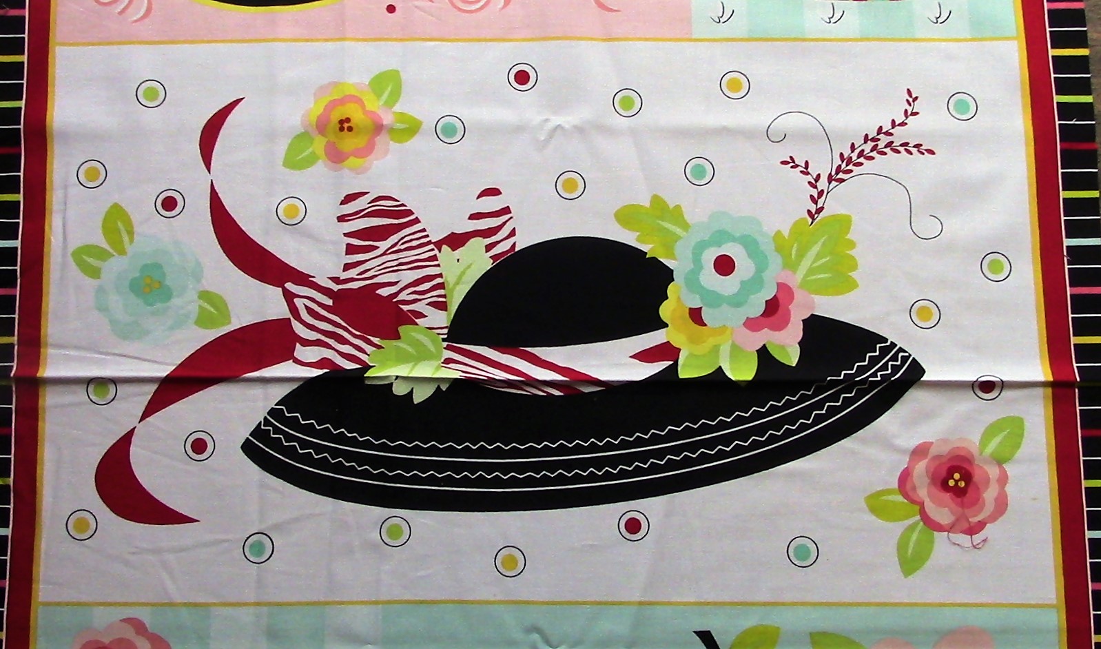 Fabric Frenzy – Tea Party Panel (FF-025) « Darlene Michaud