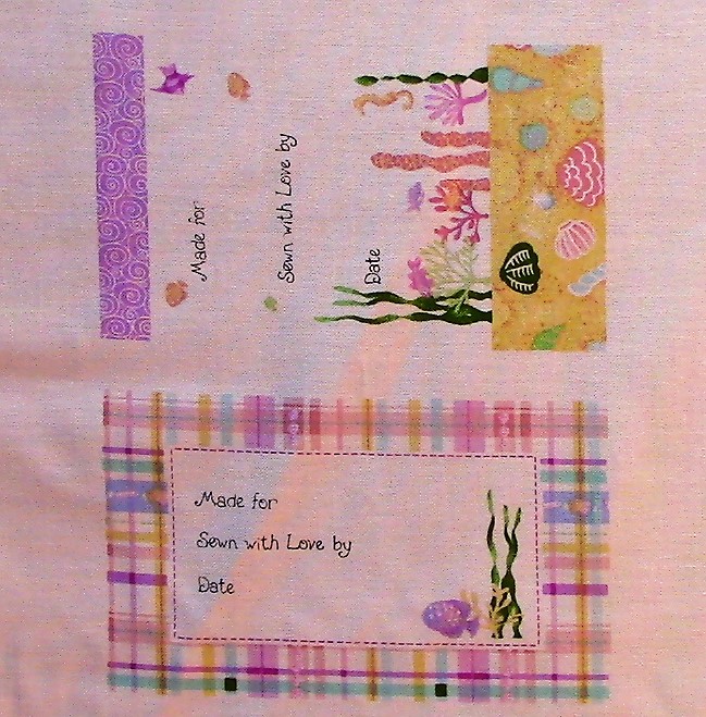 Fabric Frenzy – Mermaid Panel with 6 Quilt Labels (FF-023) « Darlene ...