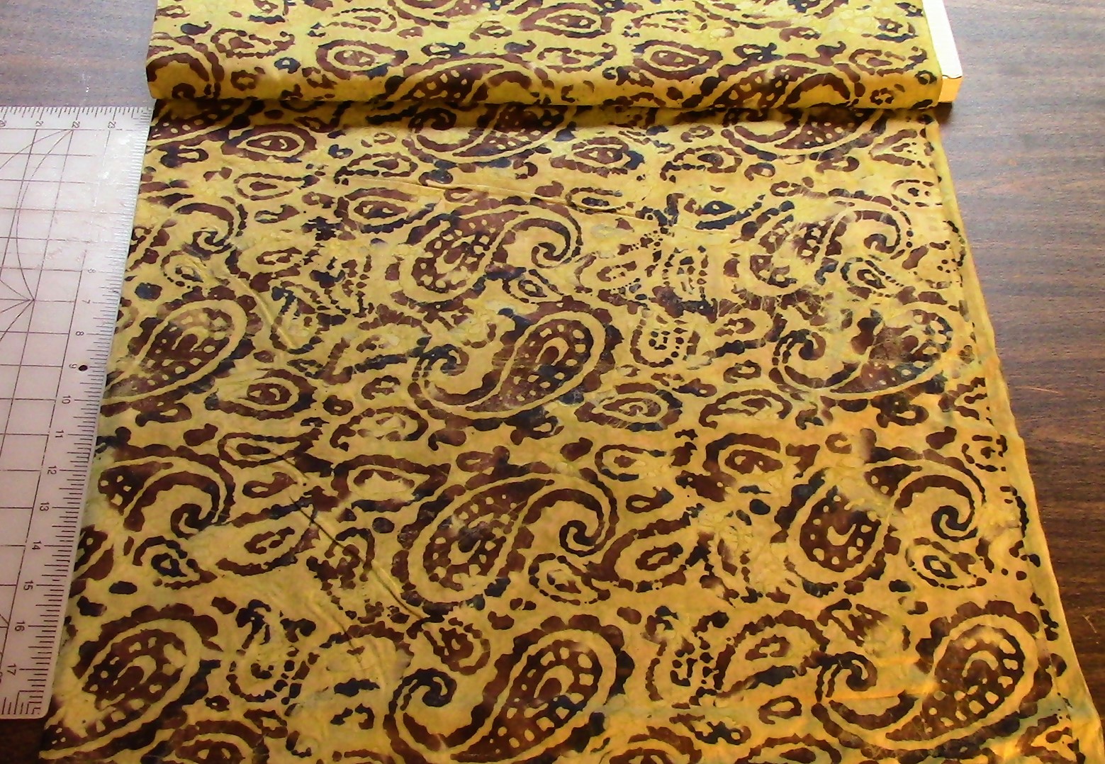 Flash Sale – By the 1/2 Yard – Batik Brown Paisley (FS-063) « Darlene ...