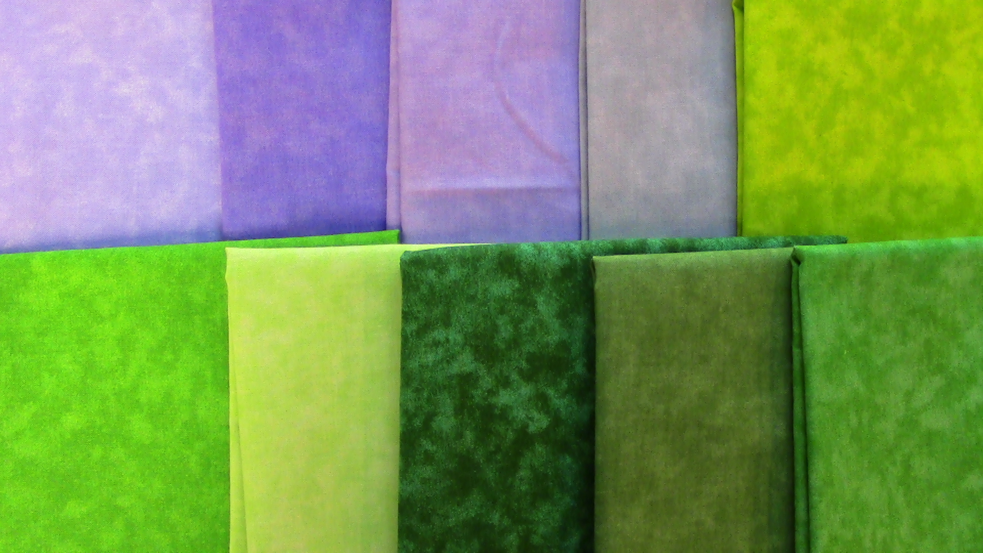 100 Rotary Cut 5″ Squares – 46 Colors of Mottled Blenders (1946 ...