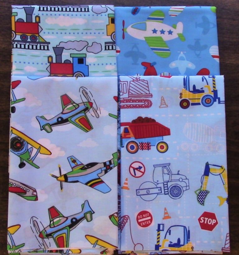4 Fat Quarters – Wheels & Wings (2382) « Darlene Michaud