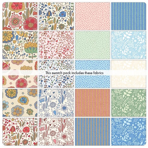 20 Fat Quarters – Bird Song – Full Set (4530) « Darlene Michaud
