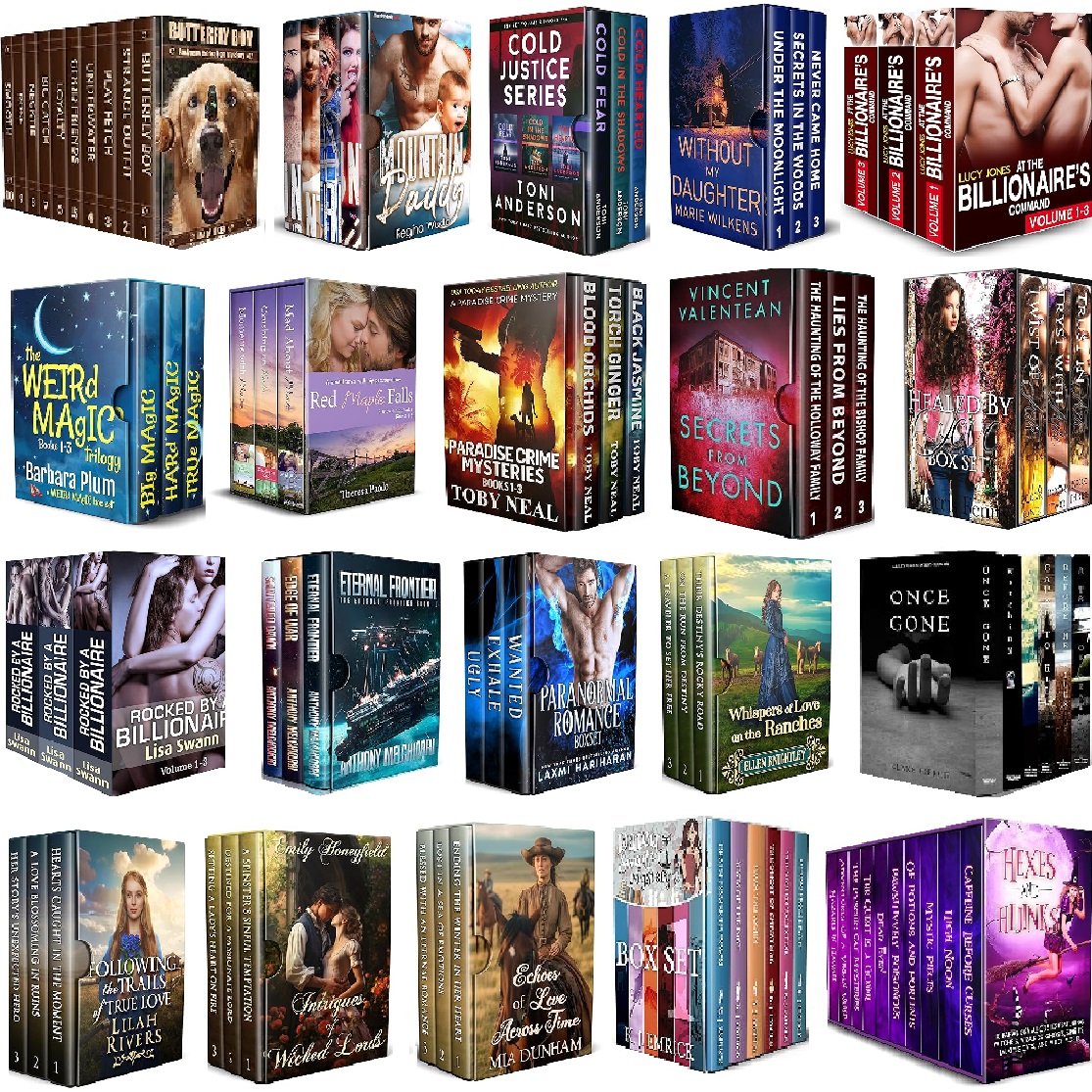 20 FREE BOX SETS – Romance, Mysteries, Cozies, Paranormal, More – (10 ...