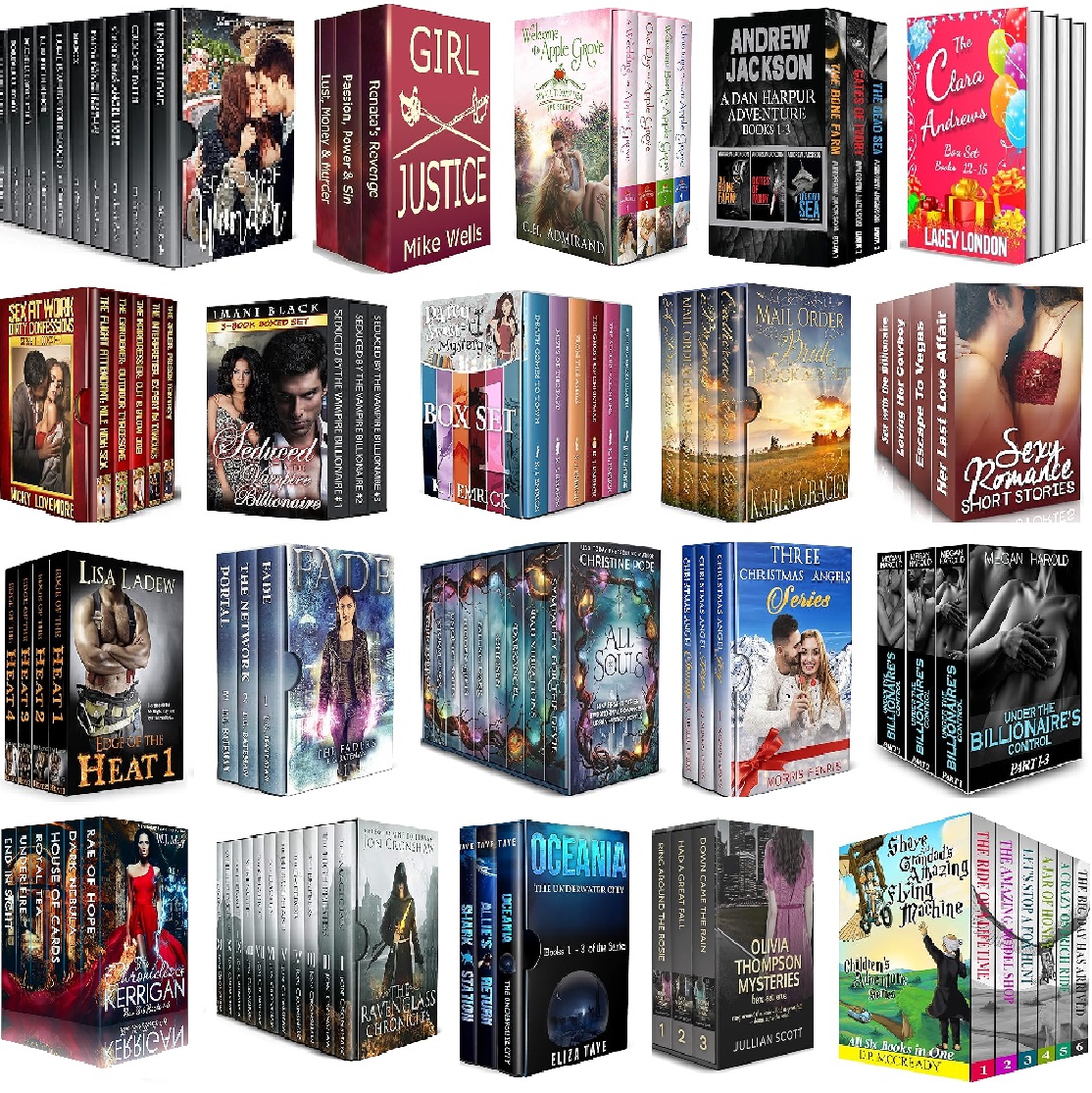 20 FREE BOX SETS – Romance, Mysteries, Cozies, Paranormal, More – (12 ...