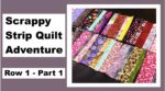 Easy Scrappy Quilt – Diagram and Sizes – Quilt Along with Darlene ...