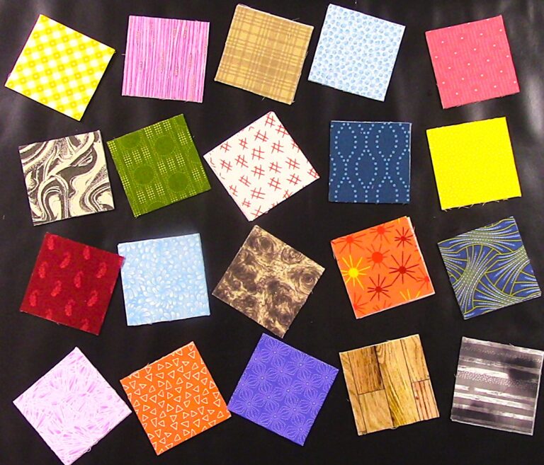 (80) 3″ Squares – 20 Mixed Prints (5551) « Darlene Michaud