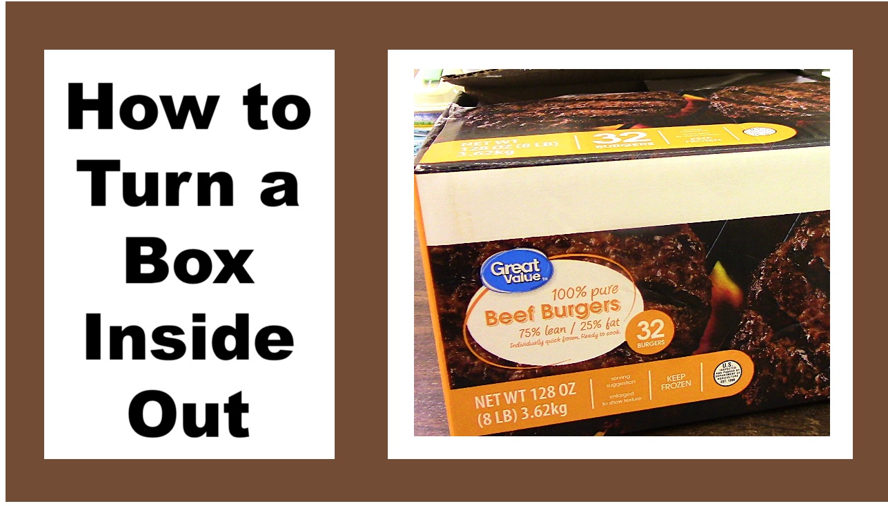 How to Turn a Box Inside Out « Darlene Michaud